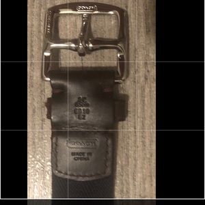 Coach | Accessories | Coach Navy Blue Belt | Poshmark